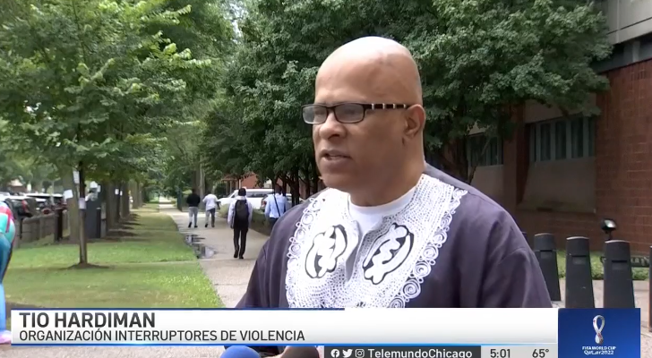 Tio Hardiman Appears on ‘Noticiero Telemundo Chicago a las 4:30PM’ To ...